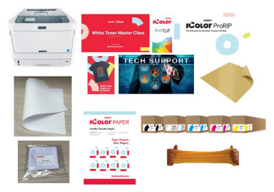 IColor 650 White Toner Transfer Printer Worldwide (WEB STARTER BUNDLE)